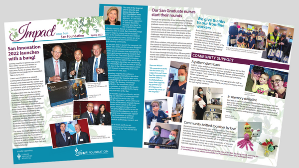 San Foundation - News - Impact - Spring 2022